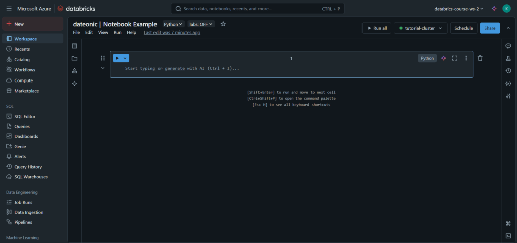 What Are Databricks Notebooks and How to use them - dateonic.