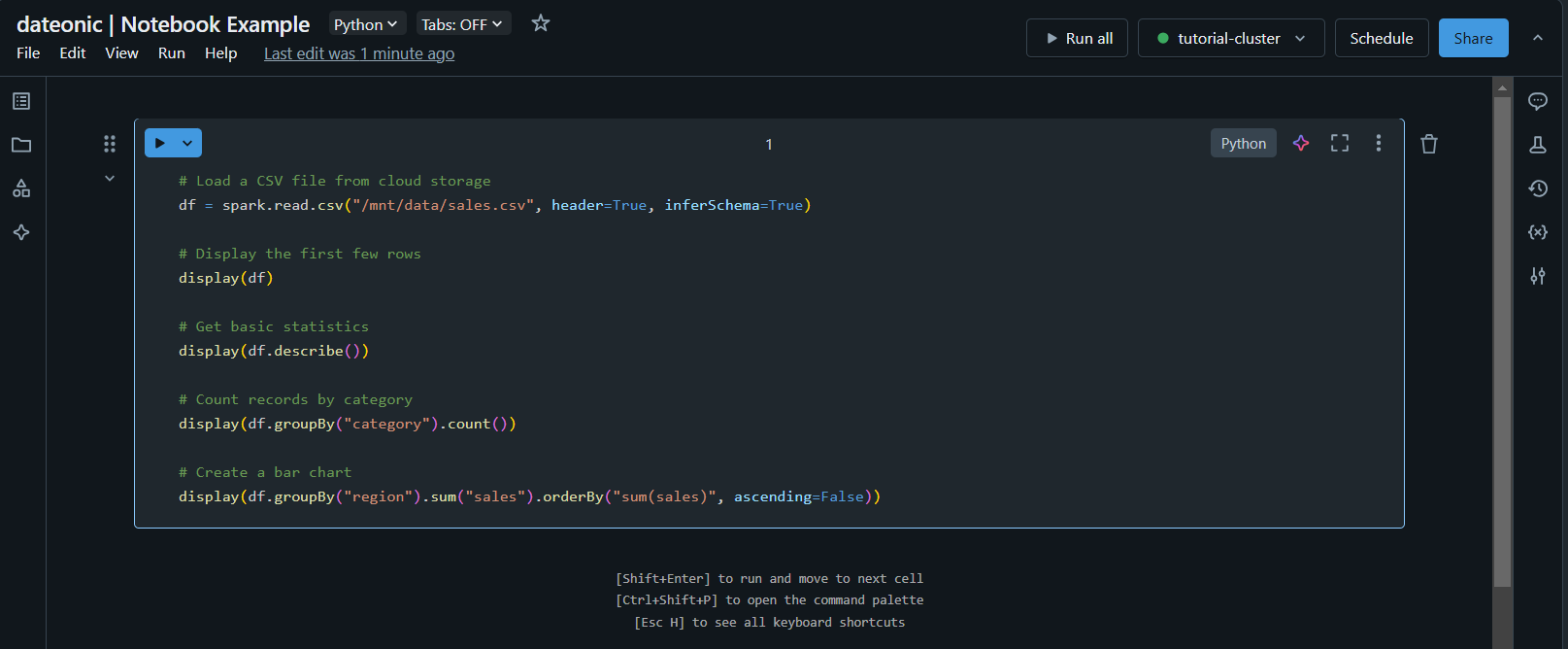 What Are Databricks Notebooks and How to use them - dateonic.