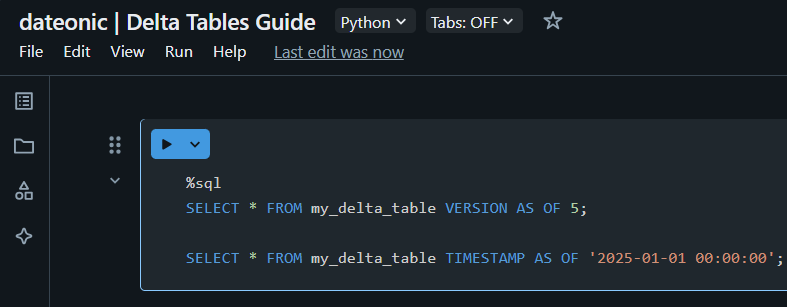 Delta Tables in Databricks: What & Why - dateonic.
