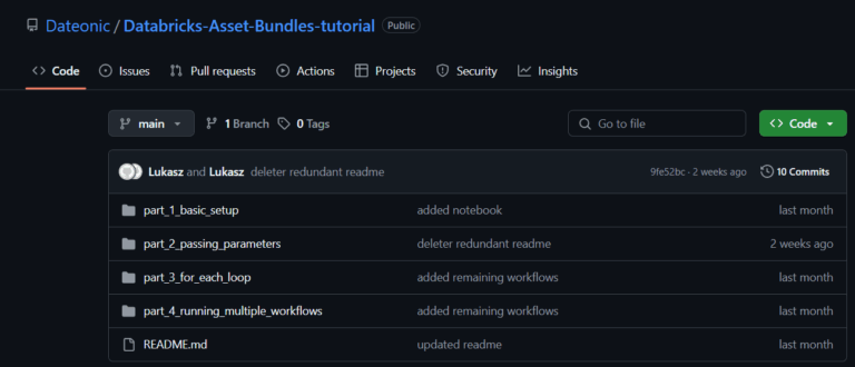 Using for_each in Databricks Asset Bundles (DABs) - dateonic.